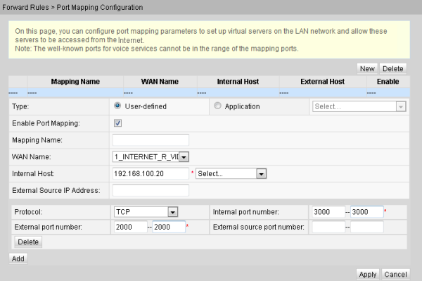 What Is The Port Mapping Function Of The Ont